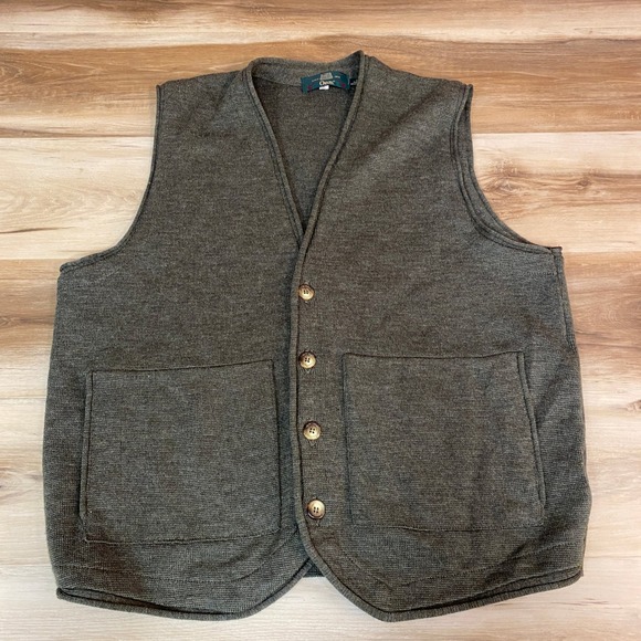 Orvis | Jackets & Coats | Vintage Orvis Sweater Vest Men Large Olive ...